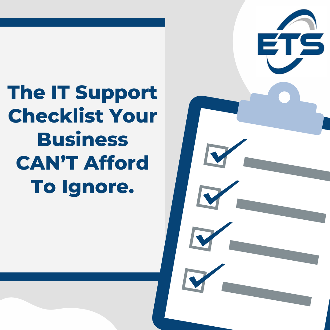 Eliminate Costly Tech Problems Immediately - ETS